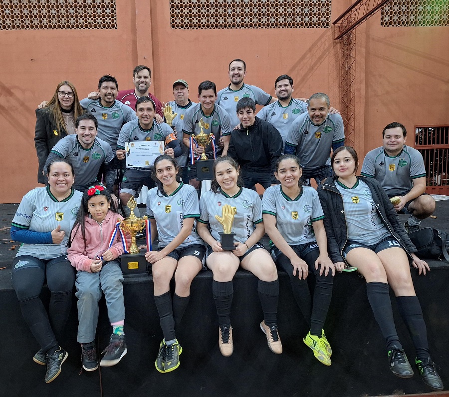 Final del campeonato interno de Futbol de Salón - Universidad Nacional de Itapúa